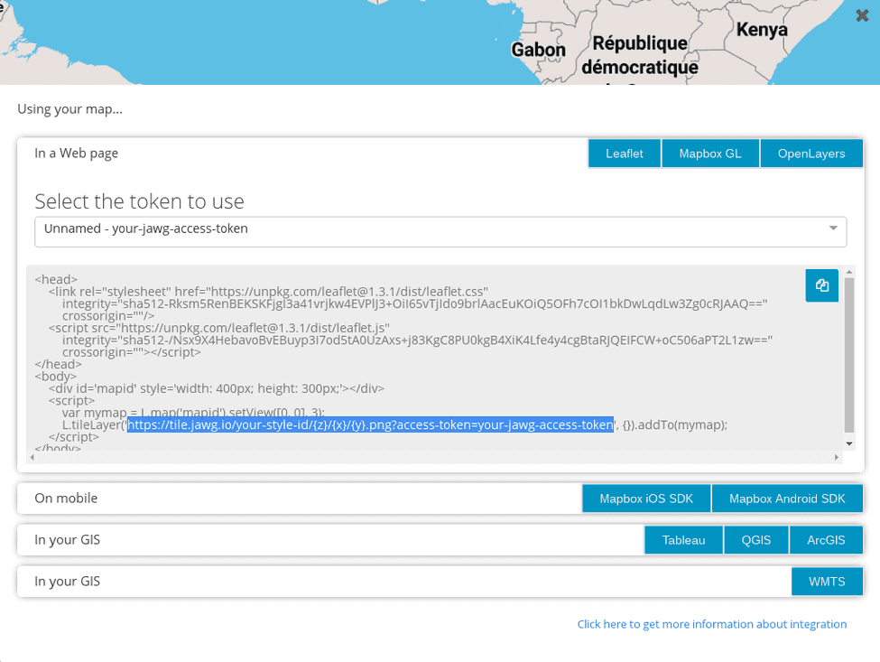 ArcMap | Jawg Documentation